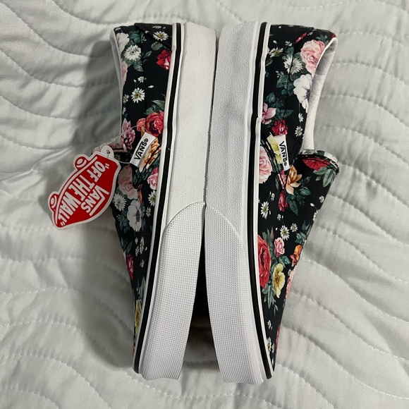 Vans | Shoes | Flower Vanssooo Cute | Poshmark
